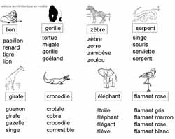 lecture maternelle grande section mots